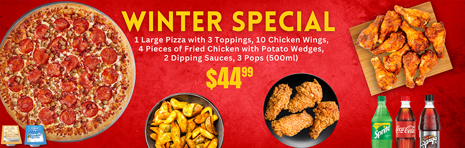 Double Double Pizza & Chicken