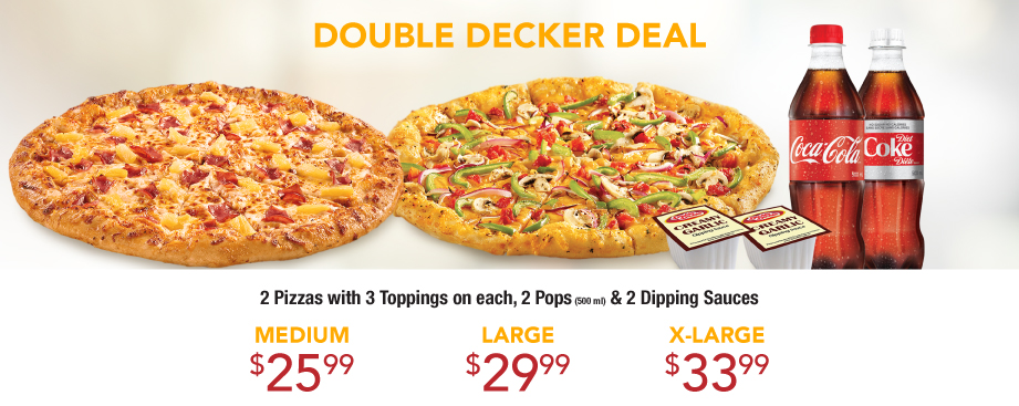 Double Double Pizza & Chicken